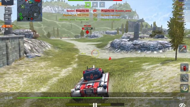 4к урона Т34 (1776) разрывает рандом