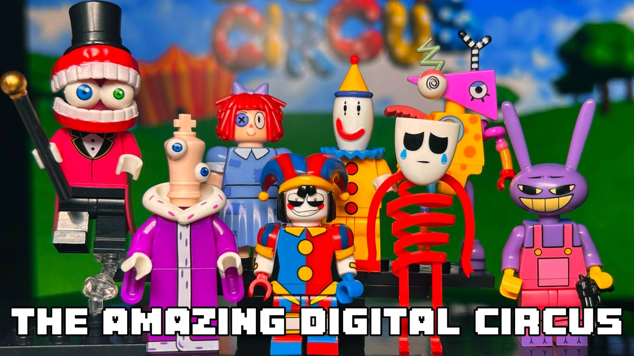Lego «The Amazing Digital Circus» | LEGO-ФИГУРКИ «УДИВИТЕЛЬНЫЙ ЦИФРОВОЙ ЦИРК» (SERFIN)