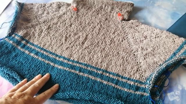 Худи без капюшона. Вяжу худи не по правилам 🤔🧶👕. Часть 2.