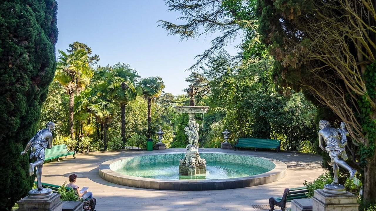 Прогулка по Дендрарию.