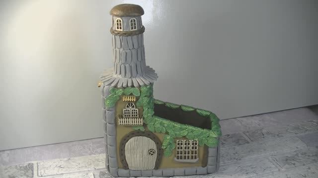 Органайзер МАЯК из картонной коробки и бутылки .