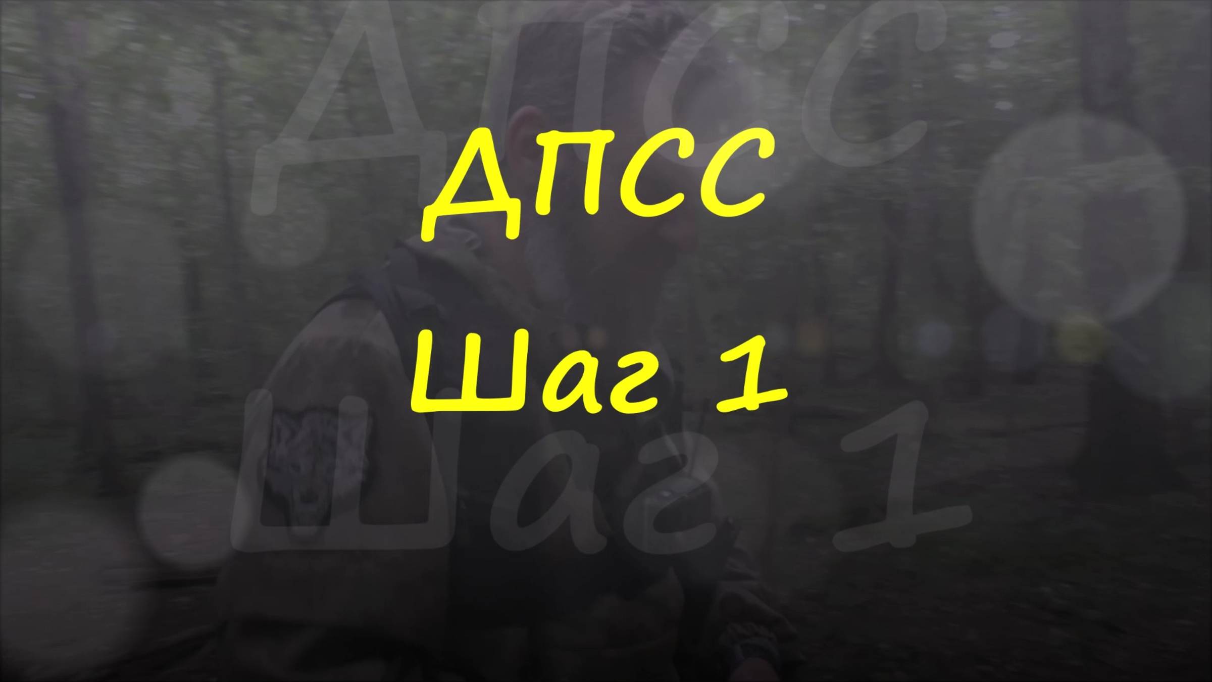 ДПСС. Шаг 1