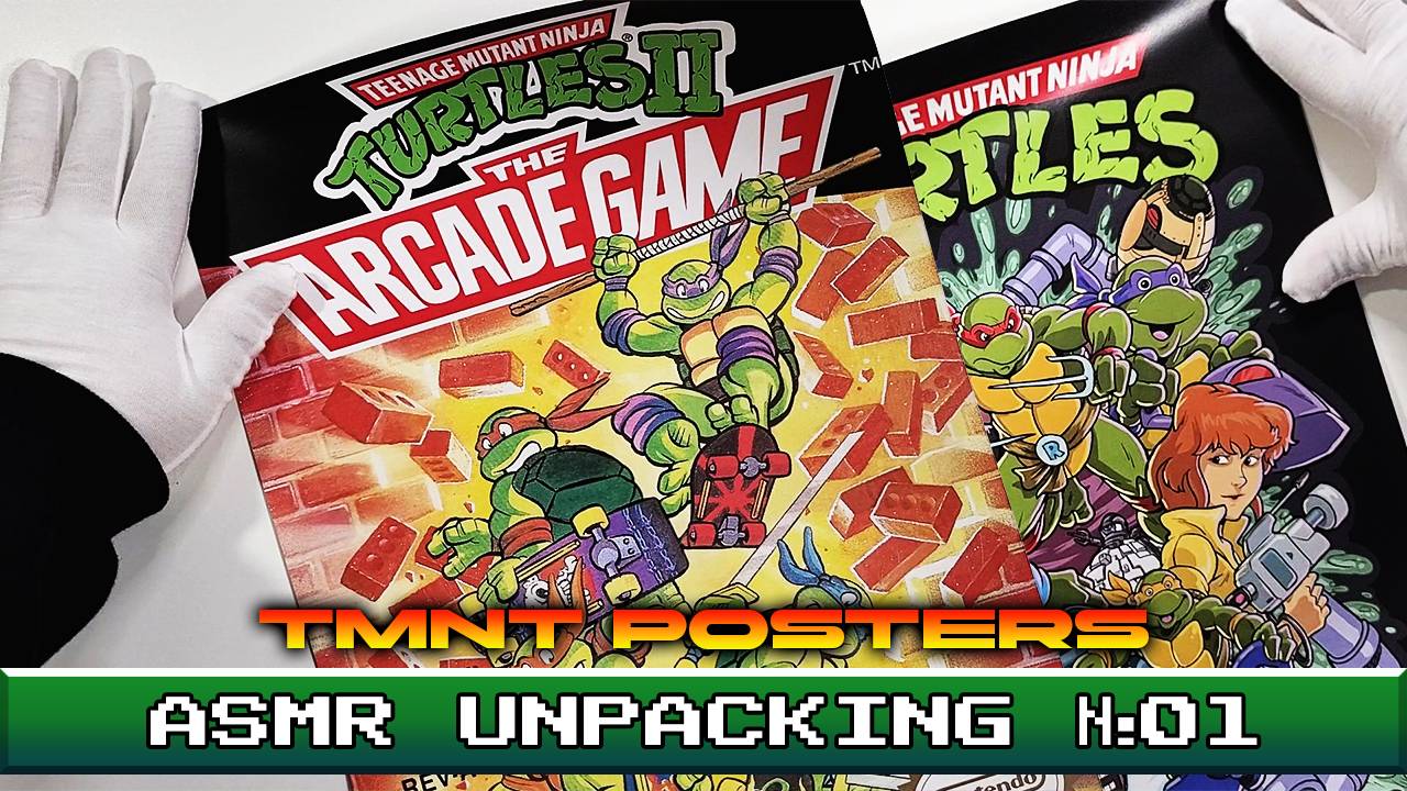 ASMR Unpacking №1 (volod91) - TMNT Posters