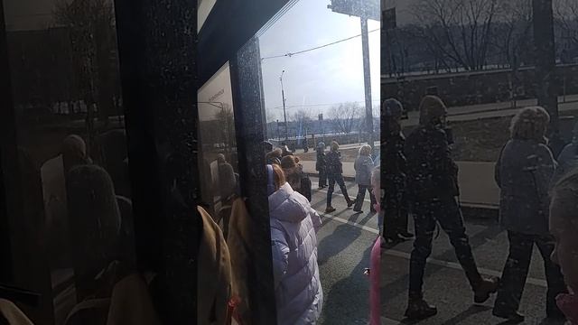 Трамвай №27 Метро Войковская - Метро Дмитровская