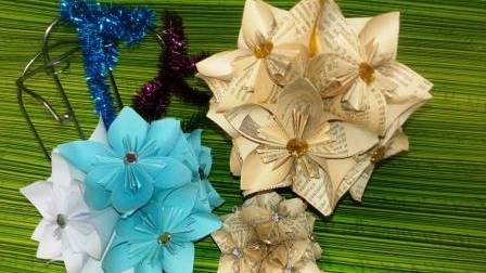 Новогодняя игрушка на Ёлку из бумаги Своими руками