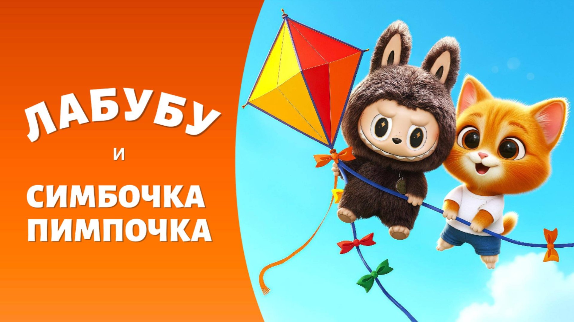 ЛАБУБУ И СИМБОЧКА-ПИМПОЧКА🐰ྀི🐱 | МУЛЬТФИЛЬМ-ПРИКЛЮЧЕНИЕ С ВОЗДУШНЫМ ЗМЕЕМ🪁