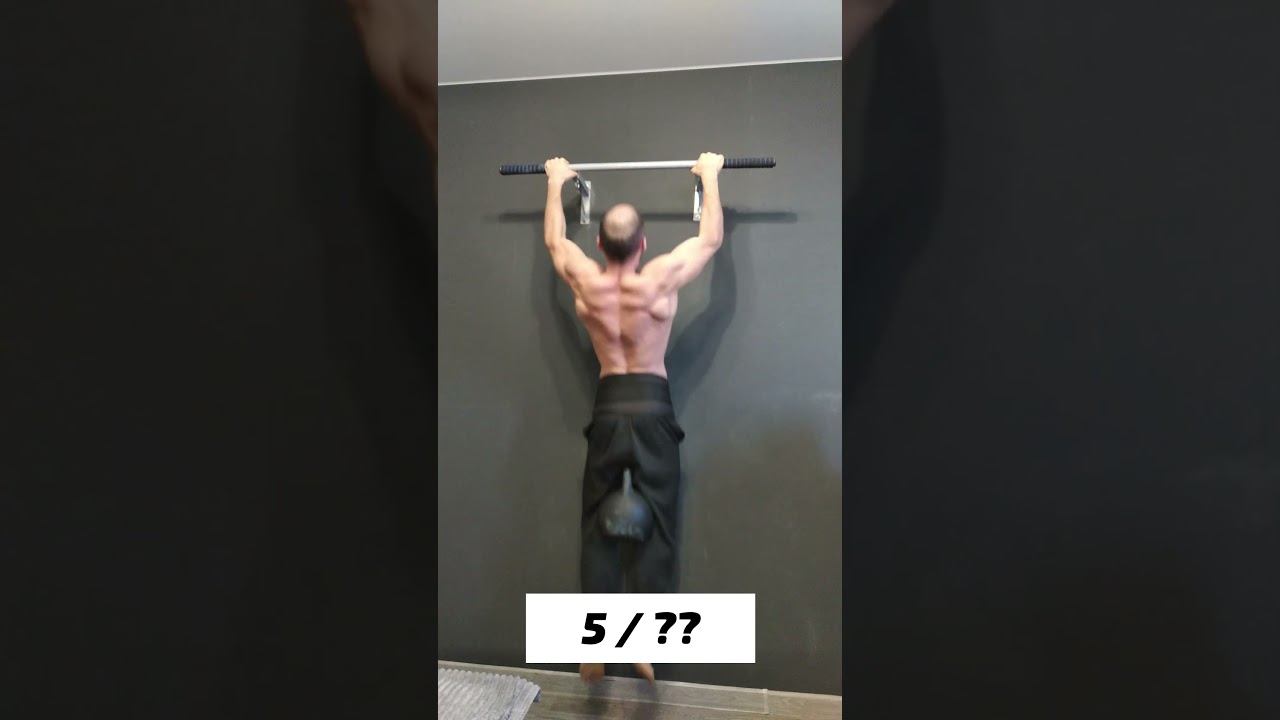 Подтягивания +24кг | Вес 70кг (24.05.2025)  Личный рекорд! #подтягивания