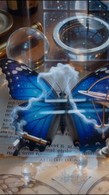 ИИ-Видео. Бабочка 1