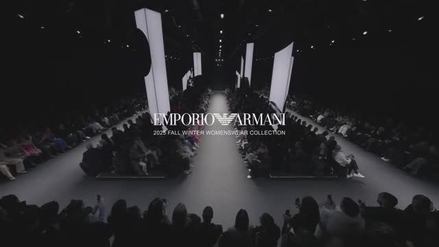 Показ женской коллекции Emporio Armani осень-зима 2025-2026