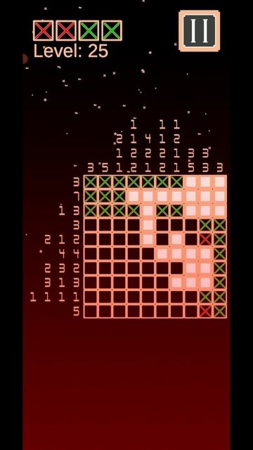 Nonogram Gallery - level 25