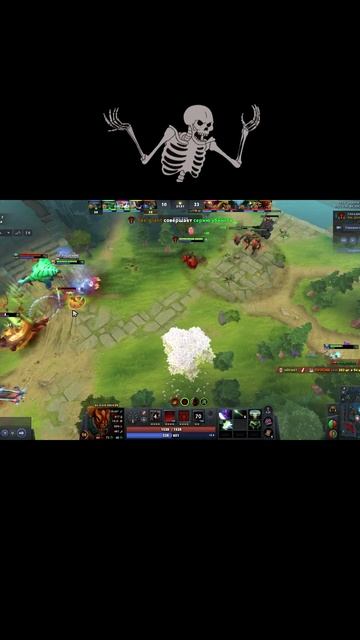 Гений на бладе #shorts #dota #dota2 #дота
