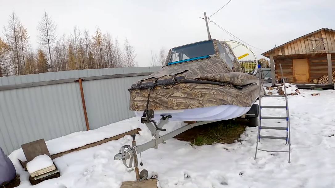 Мечты сбываются. Аэролодка Берег 480.