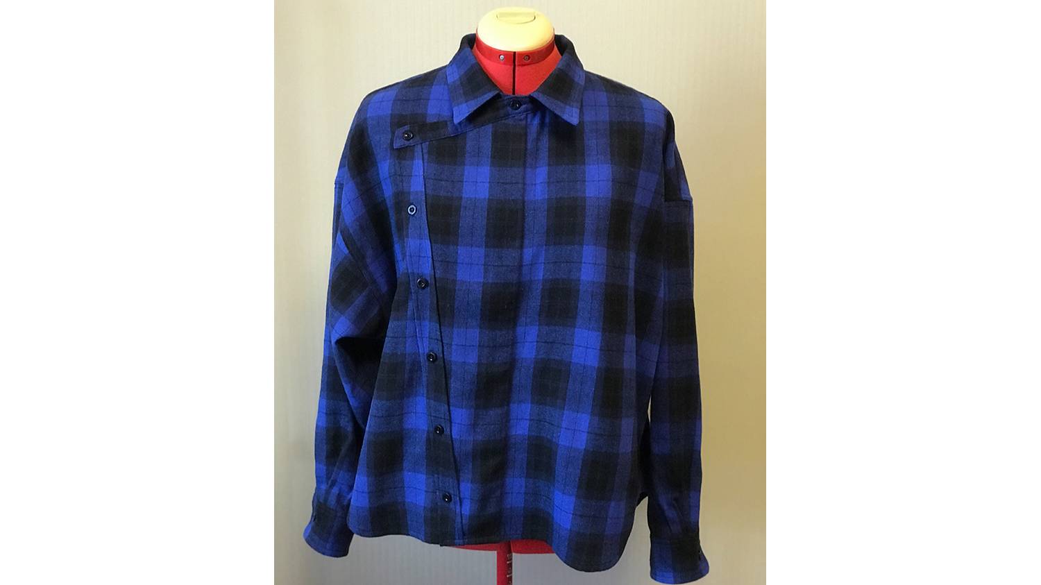 Как состыковать клетку при пошиве рубашки. Показываю как крою