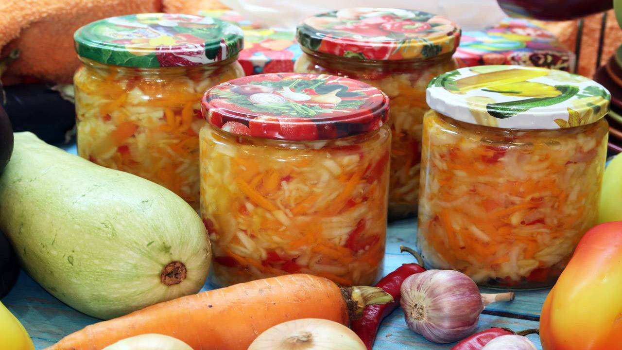 Очень вкусный салат из кабачков на зиму «Загадка»