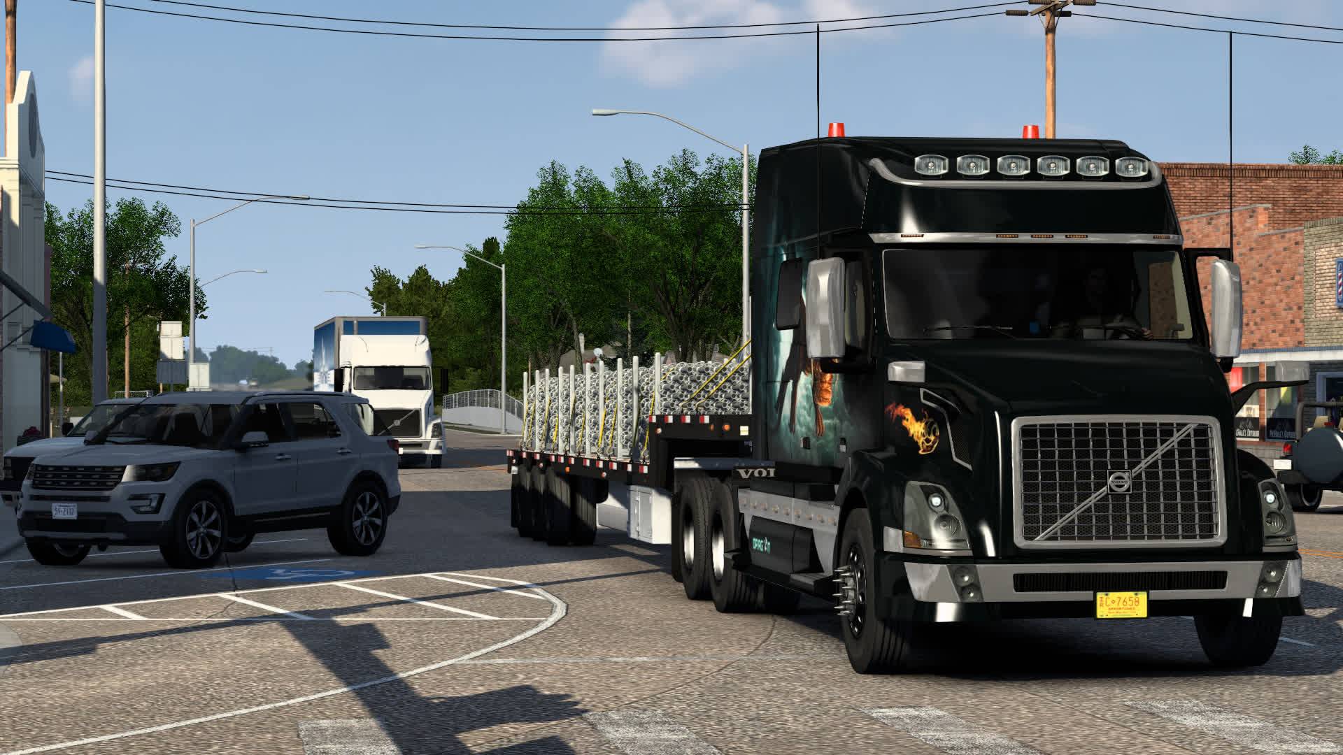 415 / ATS 1.56 / С грузом в штат Миссури.