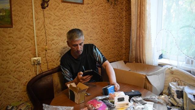 Распаковка 19 коробки с товаром.