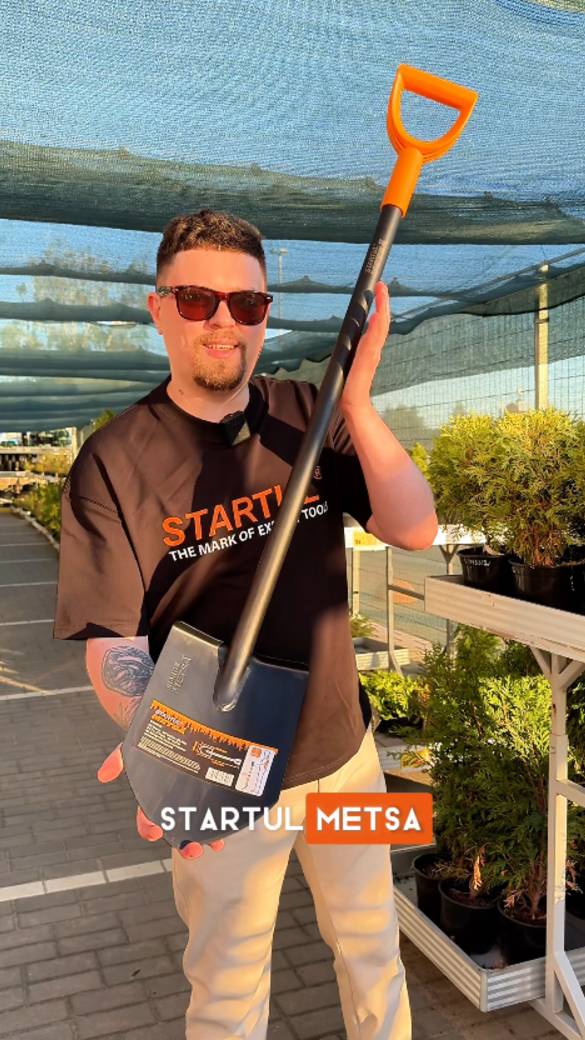 Лопаты штыковые цельнометаллические STARTUL METSA (ST6080-01 и ST6080-03)