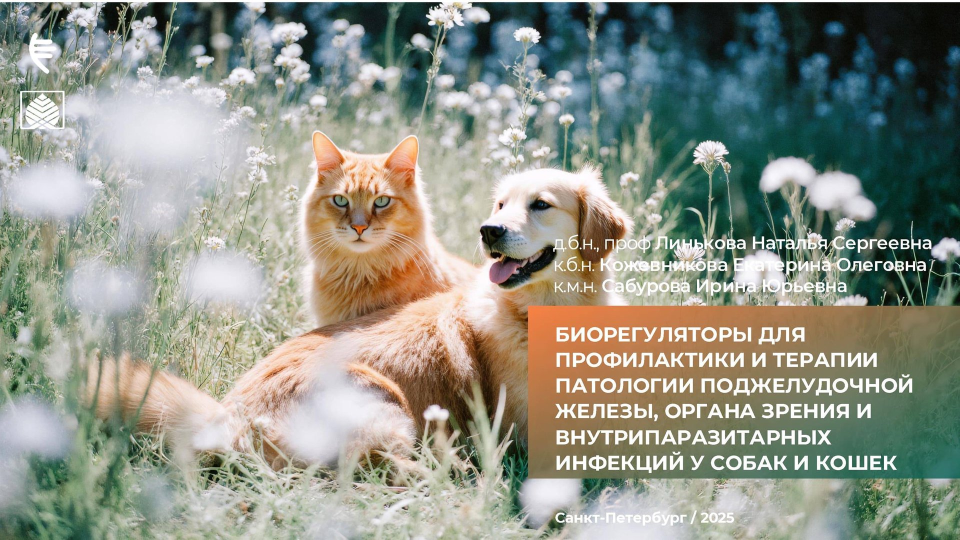 Биорегуляторы для профилактики и терапии патологий у собак и кошек