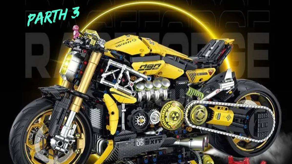 Третья часть сборки HARLEY GRAND WARCRAFT в стиле Киберпанк! Урезанная версия.