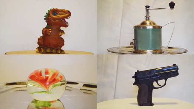 Поворотная платформа круговой видеосъемки. Вариант 1.