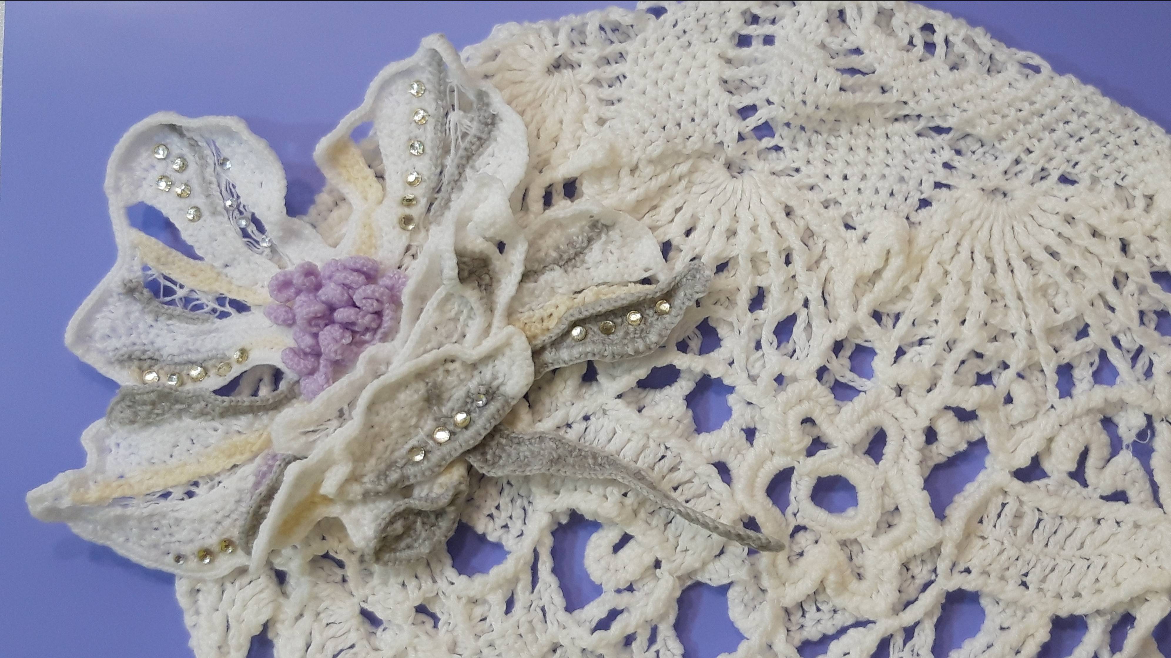 Как избавиться от  желтизны появившейся от утюга при отпаривании  вязанного мотива . Отбелить вещи