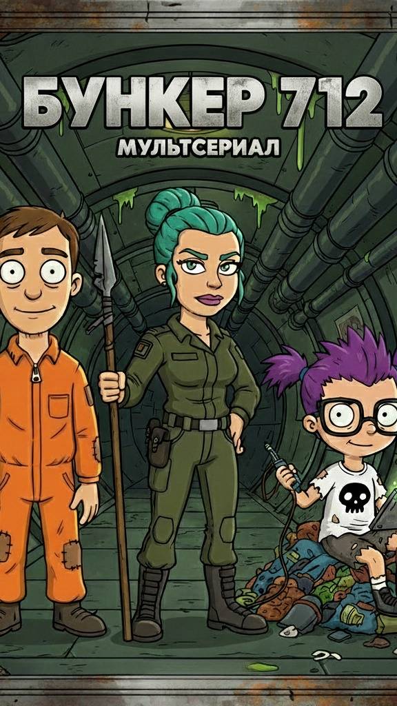 Бункер 712 — трейлер мультсериала