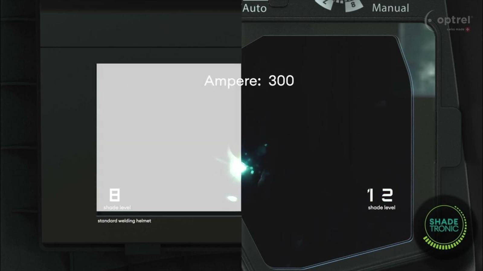 Технология Optrel ShadeTronic® в работе