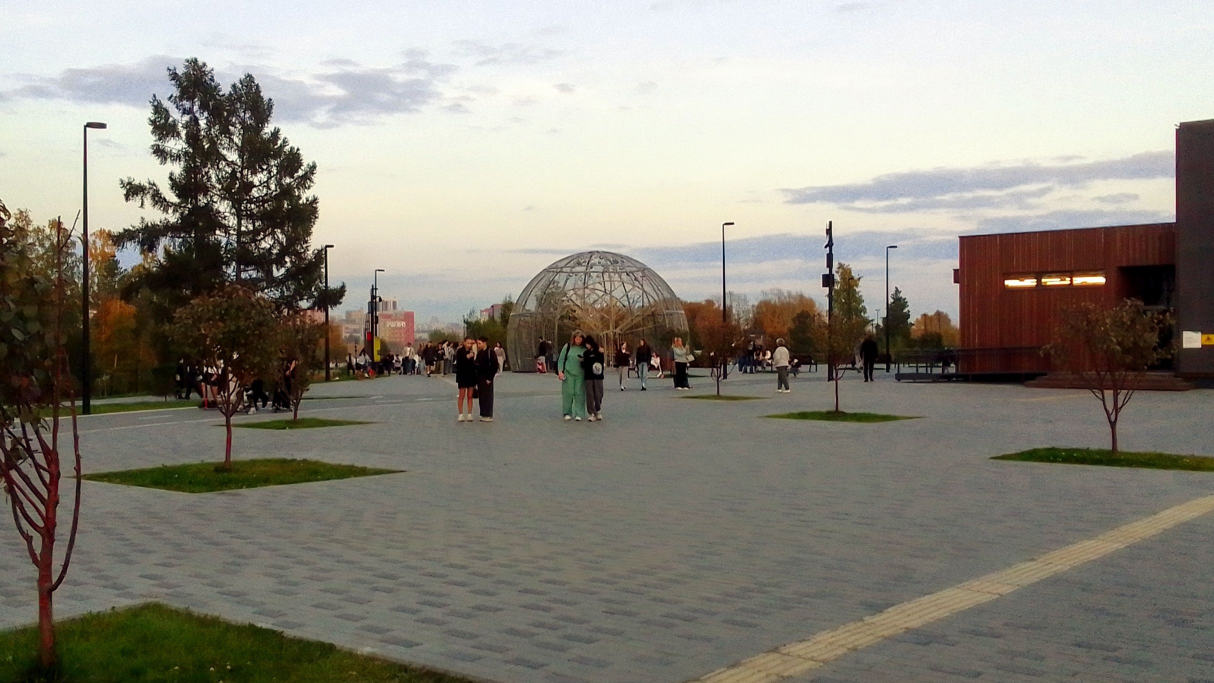 Парк "Сибирь Арена" /Осенью2025/ Новосибирск 🍁🍁🍁🍁🍂🍂🍂🍂💐