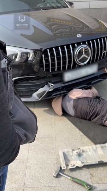 Заклинило руль 🚫 Mercedes-Benz GLE☝🏻особенность электрических рулевых реек #mercedes #amg #auto