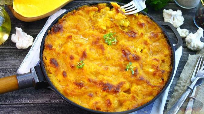 Идеальный соус из тыквы и сыра. ЦВЕТНАЯ КАПУСТА, ЗАПЕЧЁННАЯ В ТЫКВЕННОМ СОУСЕ