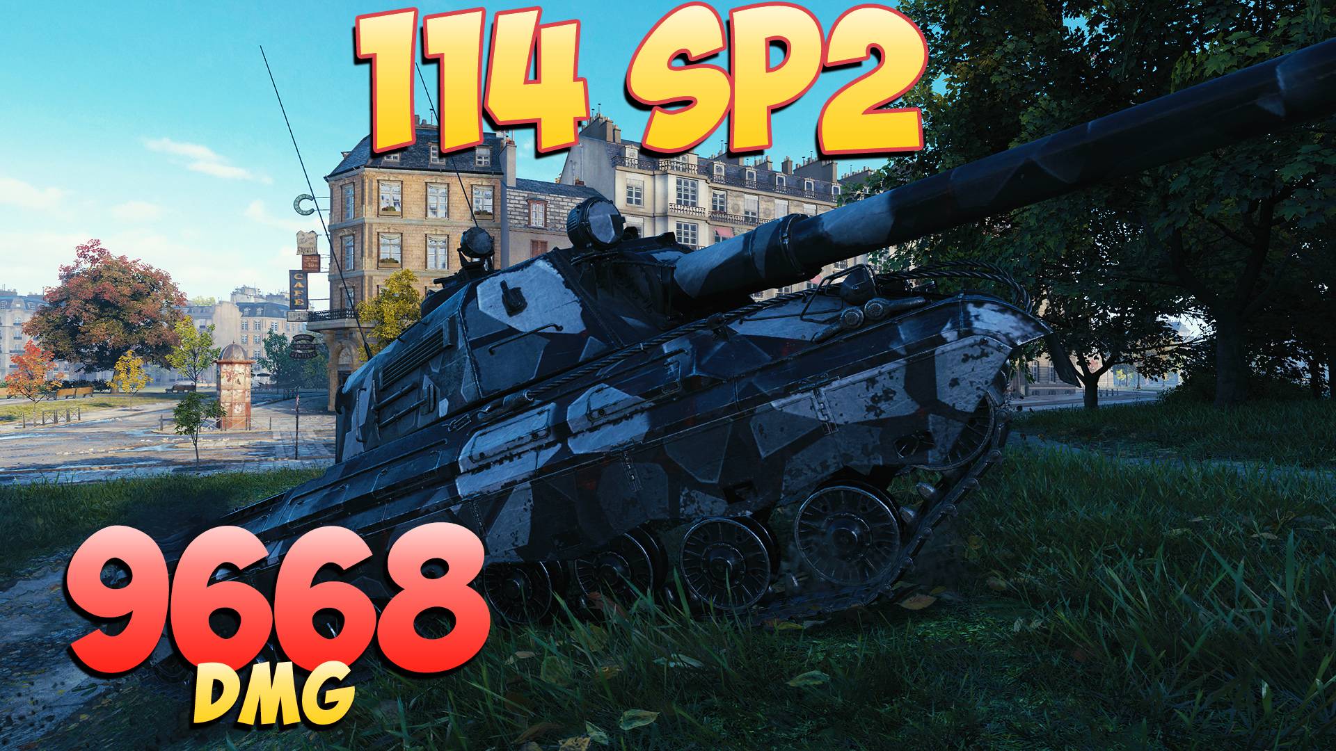 114 SP2 • Энергичный настрел! - 6 Фрагов 9.6K Урона • Мир Танков