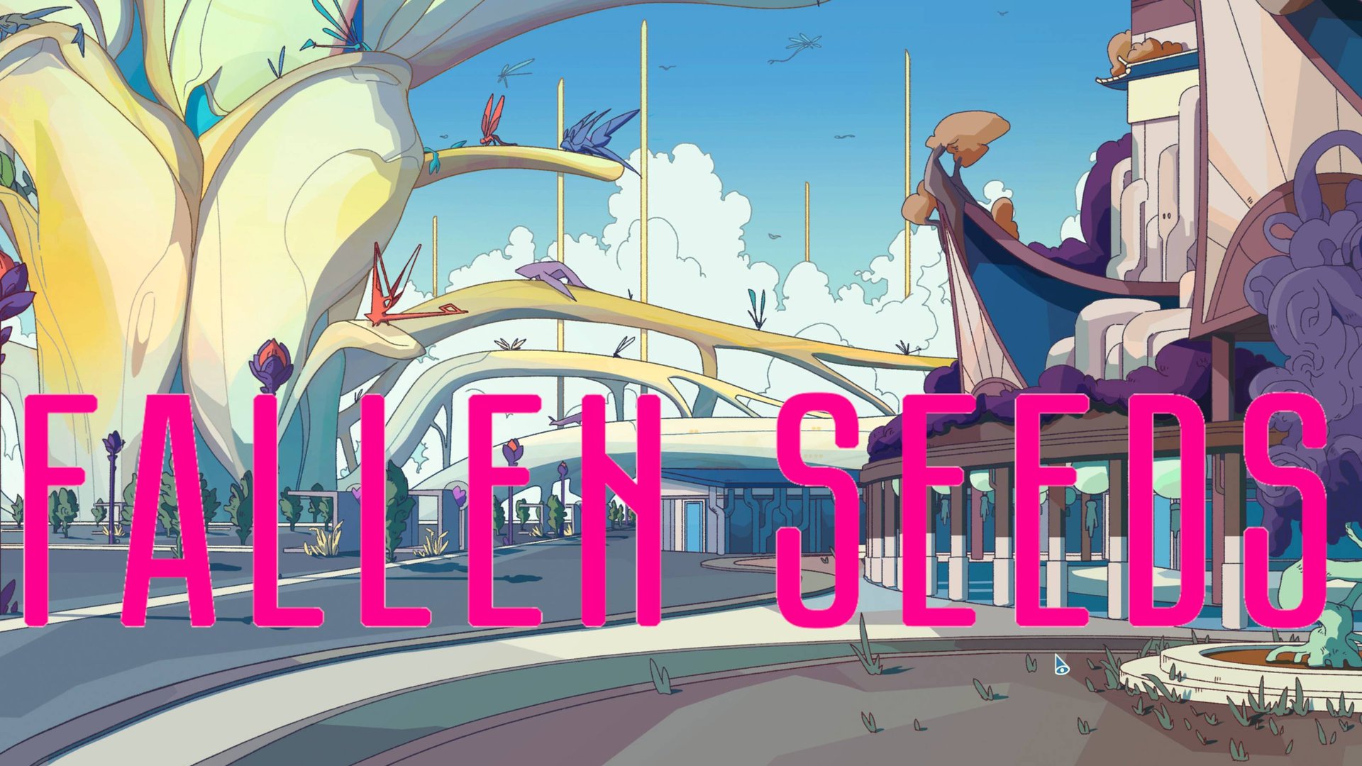 02 - Fallen Seeds (Фантастическая Визуальная новелла)