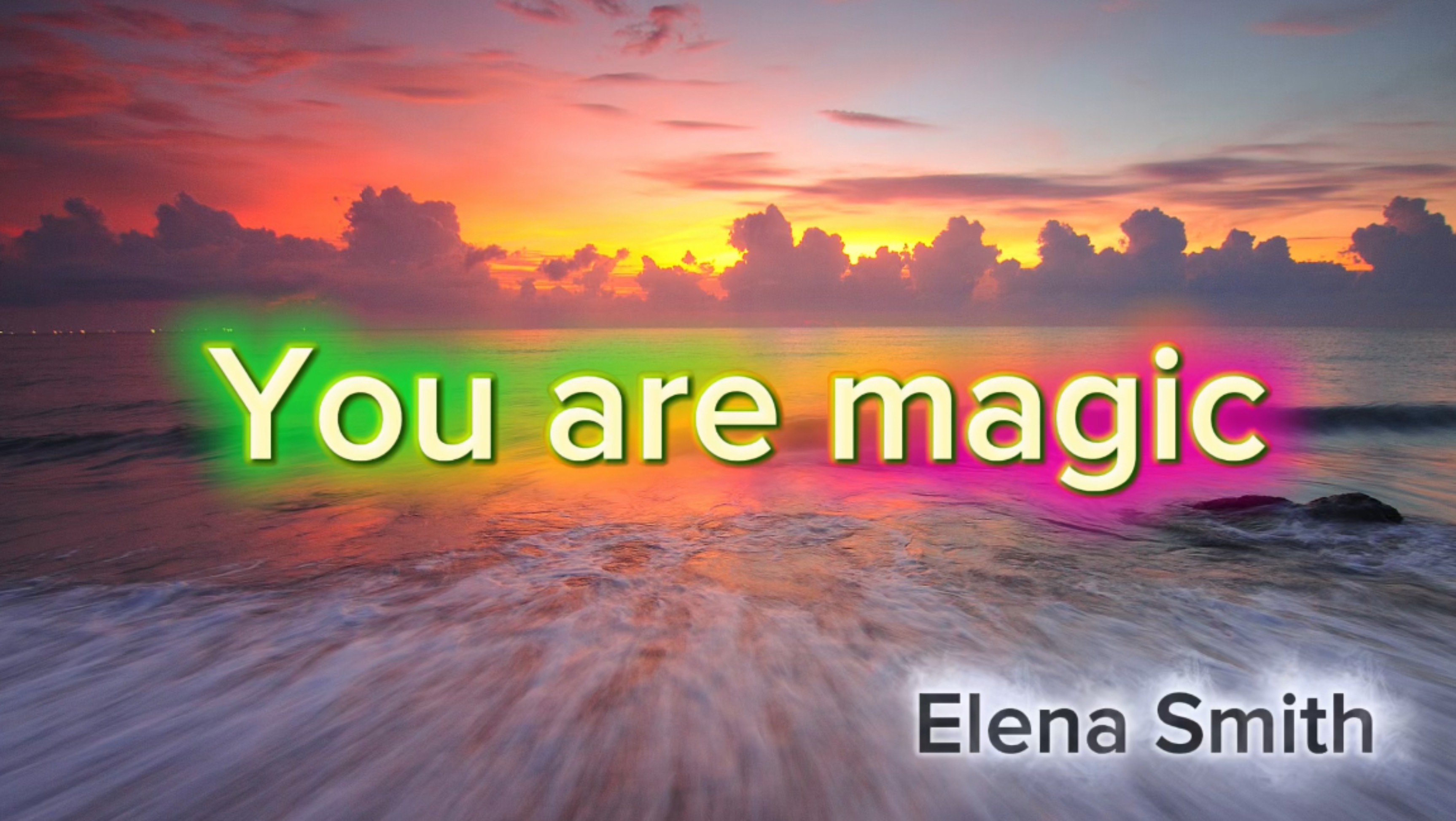 Beautiful love song. Romantic song. You are magic.