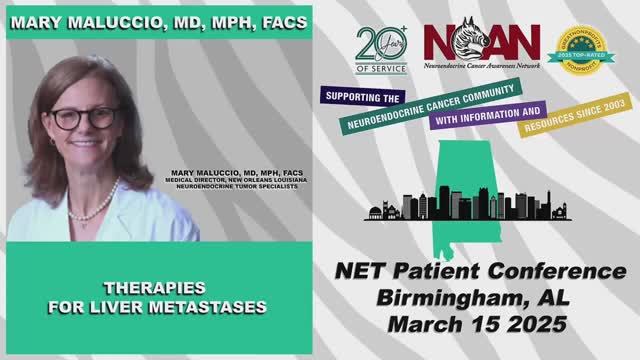 NCAN Birmingham Patient Conference 2025 - Therapies For Liver Metastases