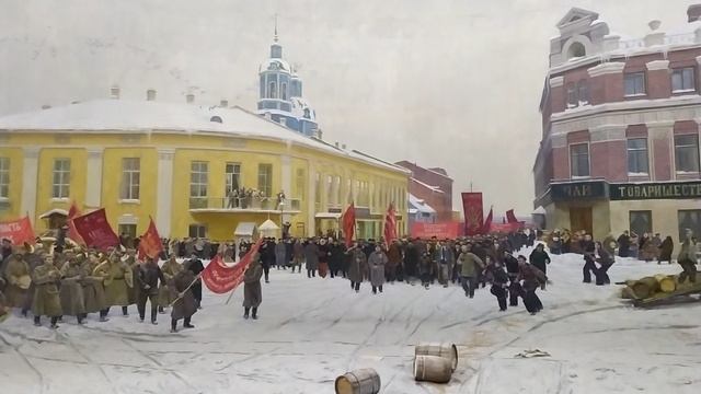 Диорама «Установление Советской власти в городе Вятке»