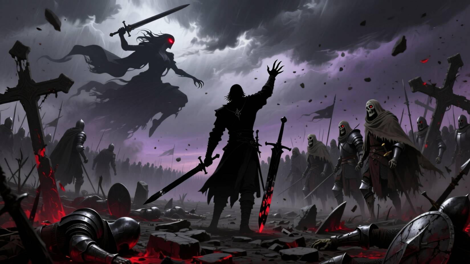 Битва (AI Generation)