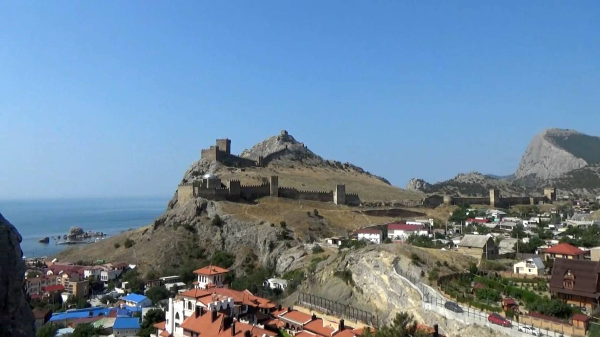 Курортный город Судак. Крым