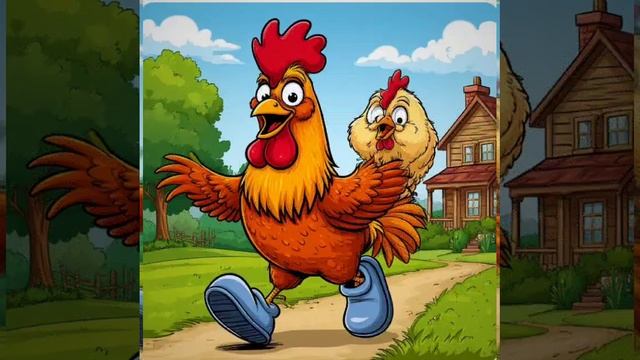 Петух с ирокезом.mp4