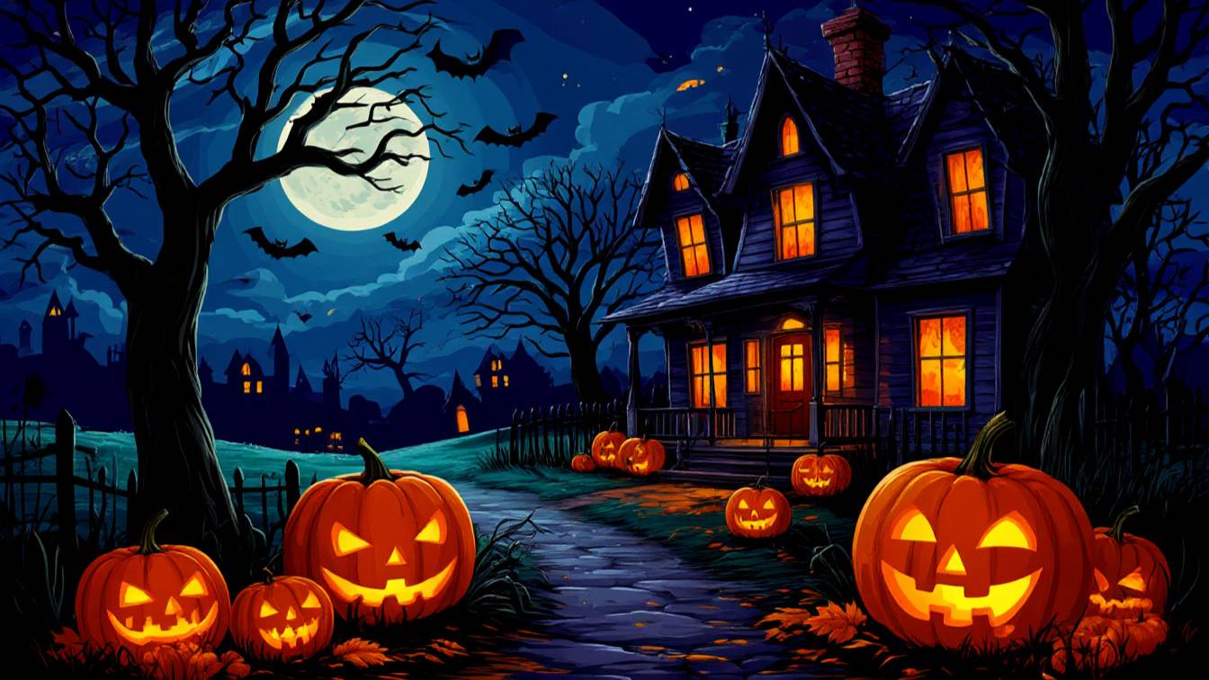 Фоновая музыка без ап. Reqder - хэллоуин