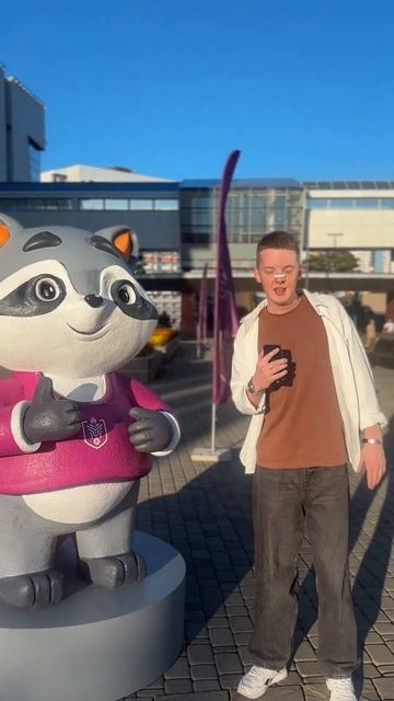 Типа новости: а вы знакомы с енотом Фини? #shorts