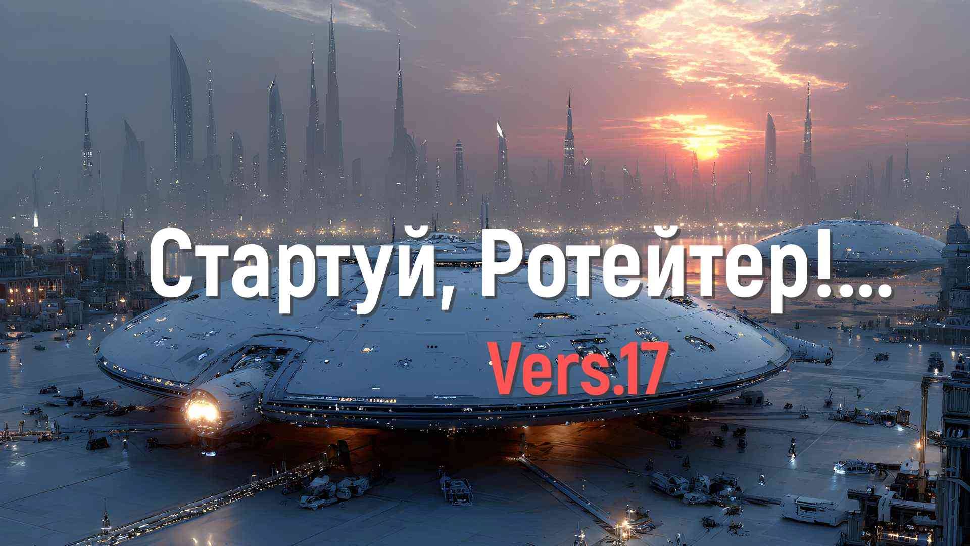 Стартуй, Ротейтер! Vers.17 - Фантастика, которая через 15-20 лет может стать реальностью