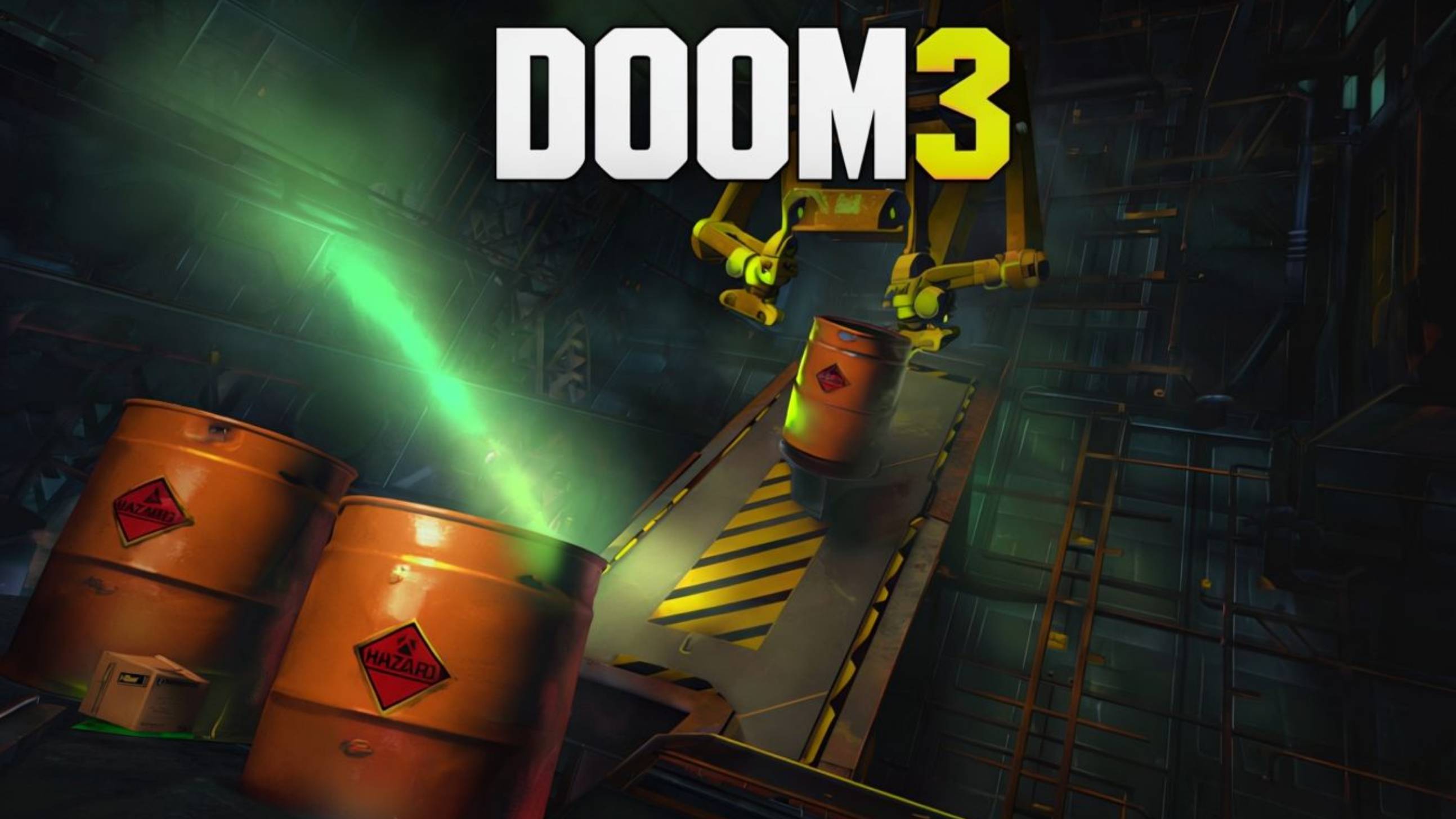 Doom 3 №6 Режим "Игросериал" 60к/с - Ядовитые газы.