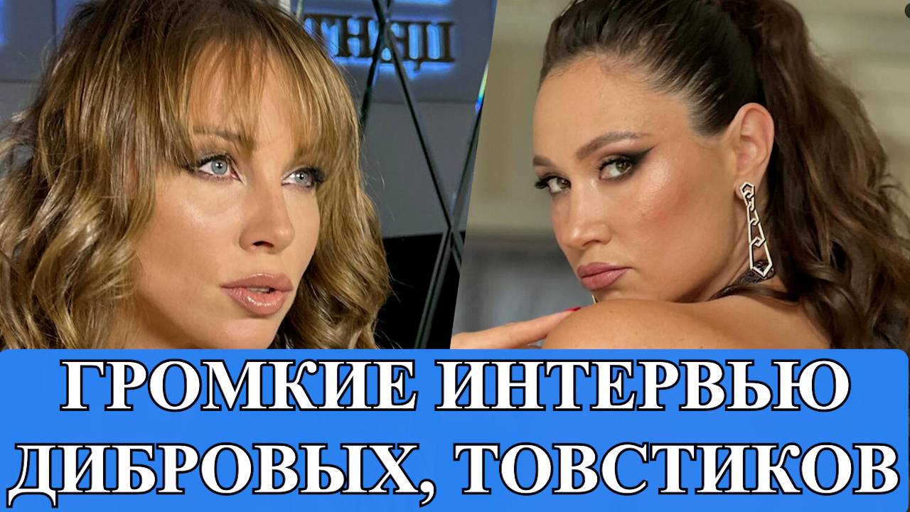 ДИБРОВЫ-ТОВСТИКИ: КОММЕНТИРУЮ ИНТЕРВЬЮ ПОЛИНЫ, РОМАНА