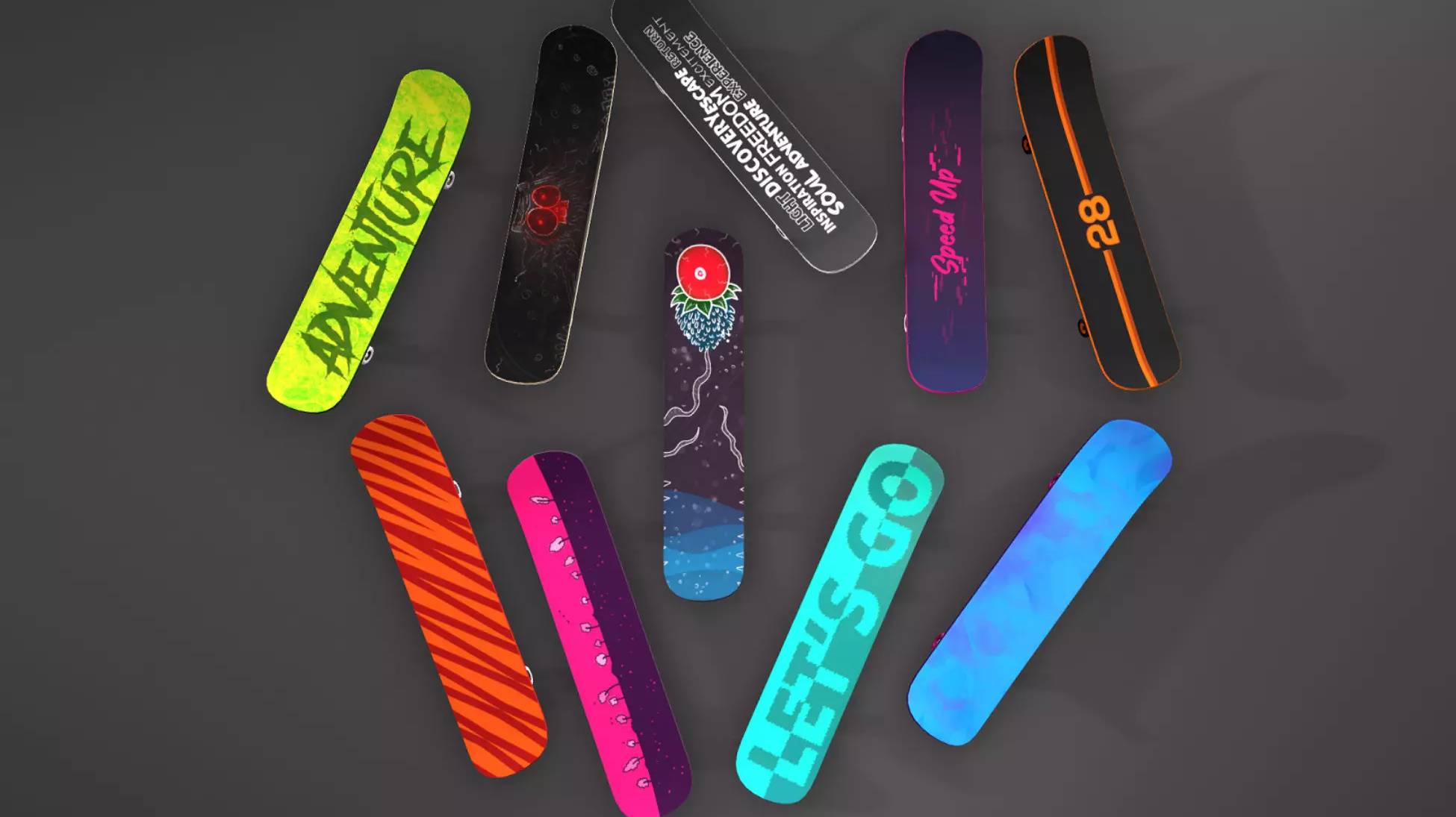 Asset Unity - Skateboard Animated (Cartoonic)