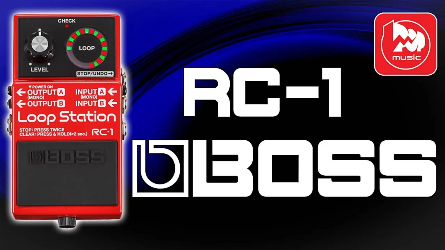 BOSS RC-1 Loop Station - доступный гитарный лупер