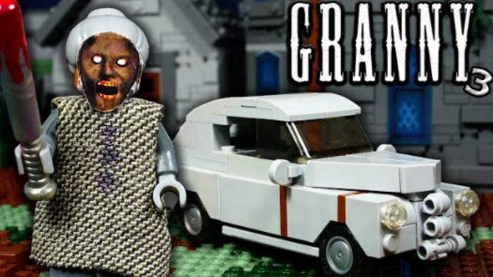 поэтапная сборка Лего машины из Грени 3