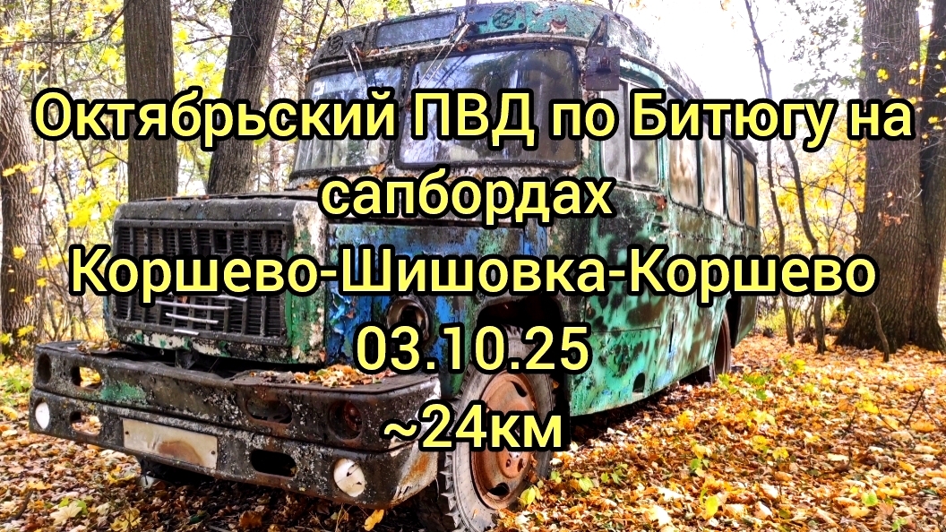 Сплав на сапбордах Коршево-Шишовка-Коршево 03.10.25