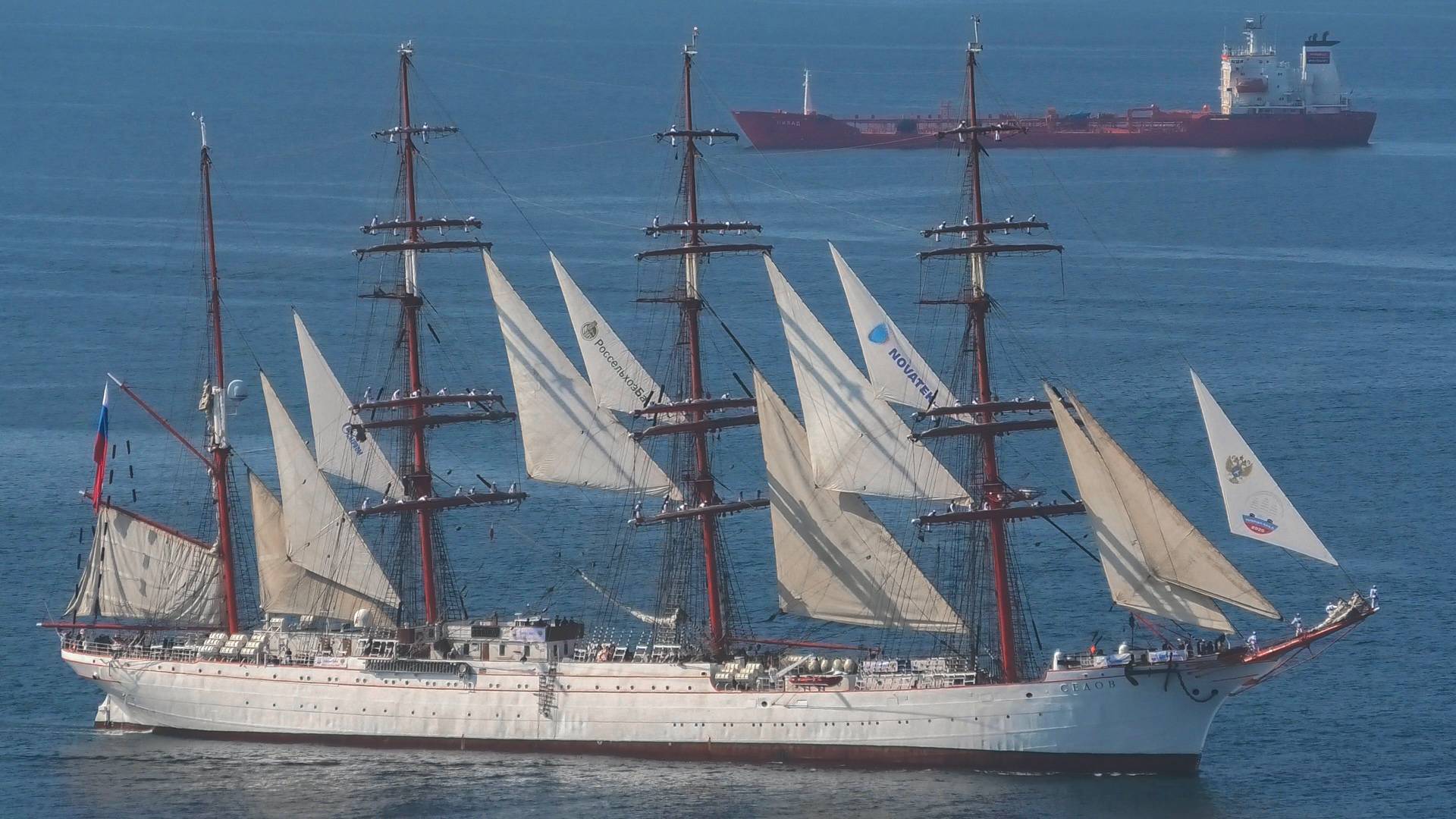 Барк "Седов" во Владивостоке | Barque "Sedov" in Vladivostok | 2020