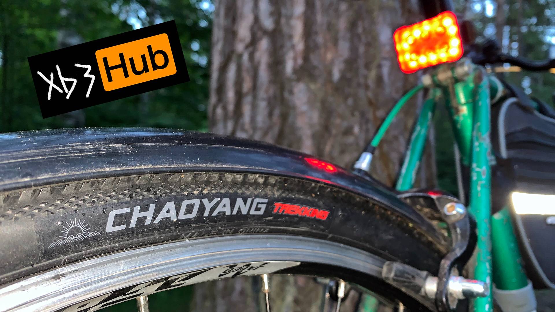 Пробую ЧаоЯнг - Туринг ХОБО покрышки для 555. Новые цепь и кассеты.