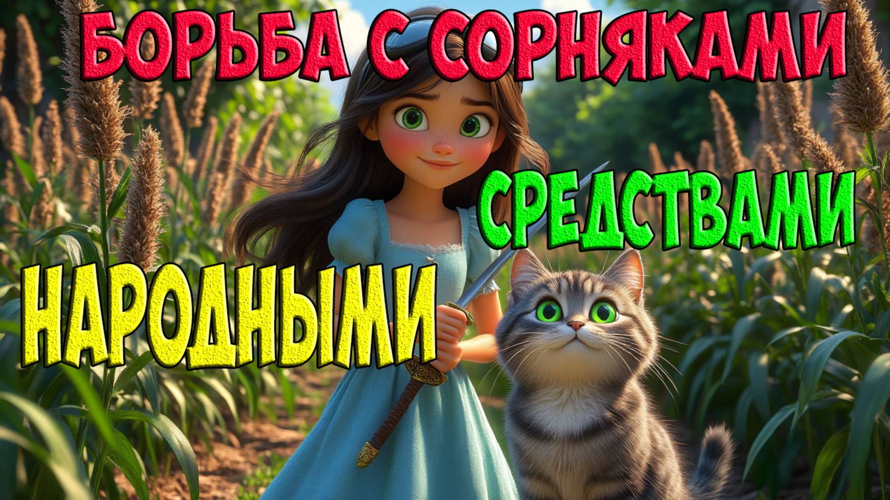 Как победить сорняки и бурьян простым способом